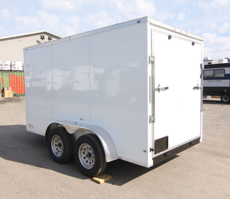 Titanium Cargo Trailers 6×12 Tandem Axle Enclosed Trailer - TP Containers